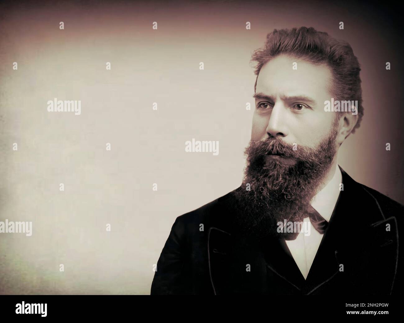 Wilhelm Conrad Röntgen; 1845 – 1923; German mechanical engineer and ...