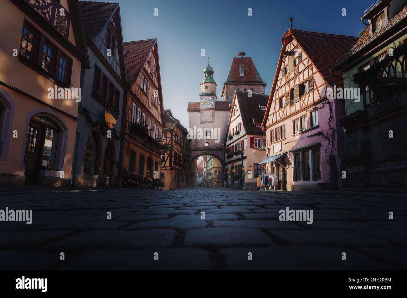 Marcus Tower and Roder Arch (Markusturm) - Rothenburg ob der Tauber ...