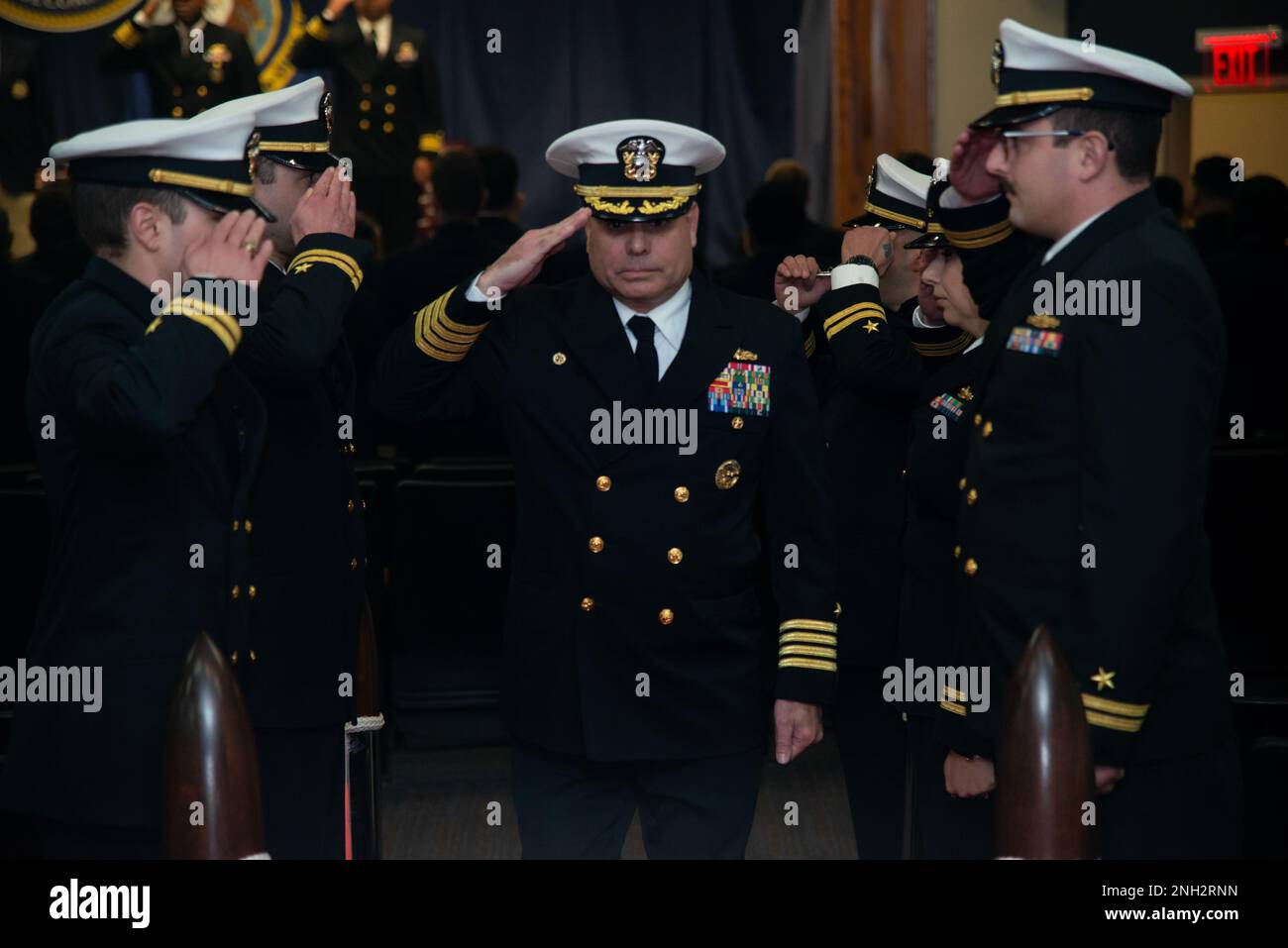 NEWPORT, R.I. (Dec. 8, 2022) Capt. Brian Mutty, commanding officer ...