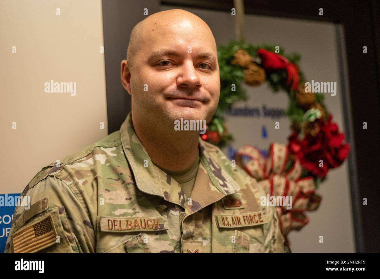 U.S. Air Force Tech Sgt. Caleb Delbaugh, 6th Logistics Readiness ...