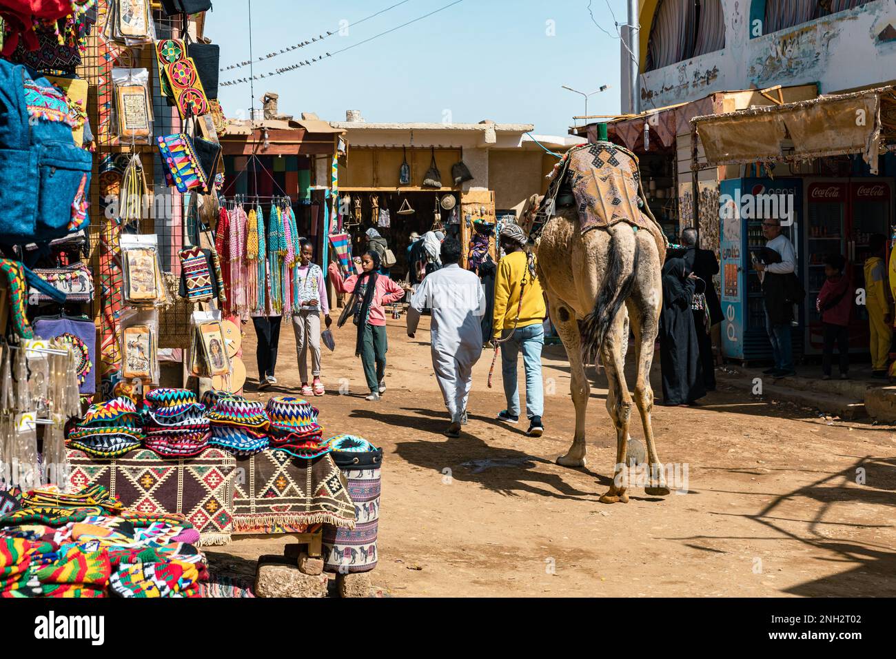 Nubian Village in Aswan, Egypt. Africa Stock Photo - Alamy