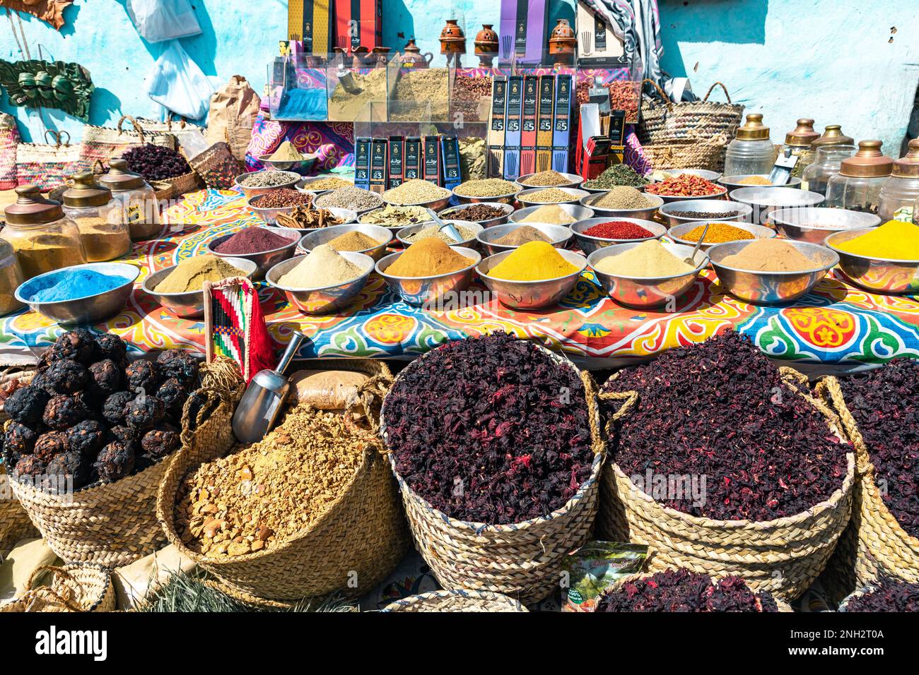 Bazaar nubian village hi-res stock photography and images - Alamy