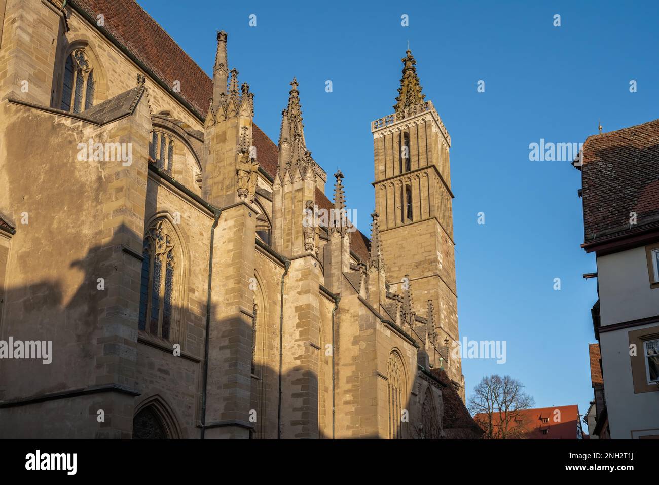 St. James Church (St. Jakob) - Rothenburg ob der Tauber, Bavaria ...