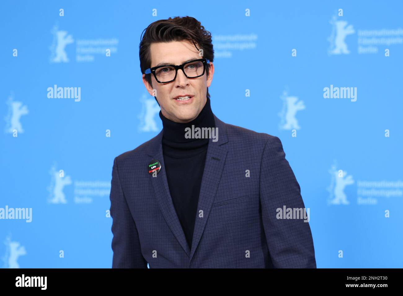 Berlin, Germany. 20th Feb, 2023. Director Guy Nattiv from Israel comes ...