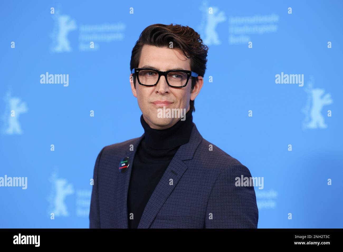 Berlin, Germany. 20th Feb, 2023. Director Guy Nattiv from Israel comes ...