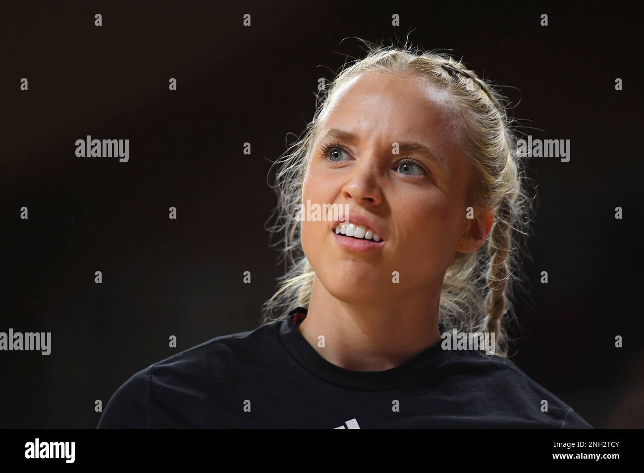 CHESTNUT HILL, MA - FEBRUARY 19: Louisville Cardinals guard Hailey Van ...