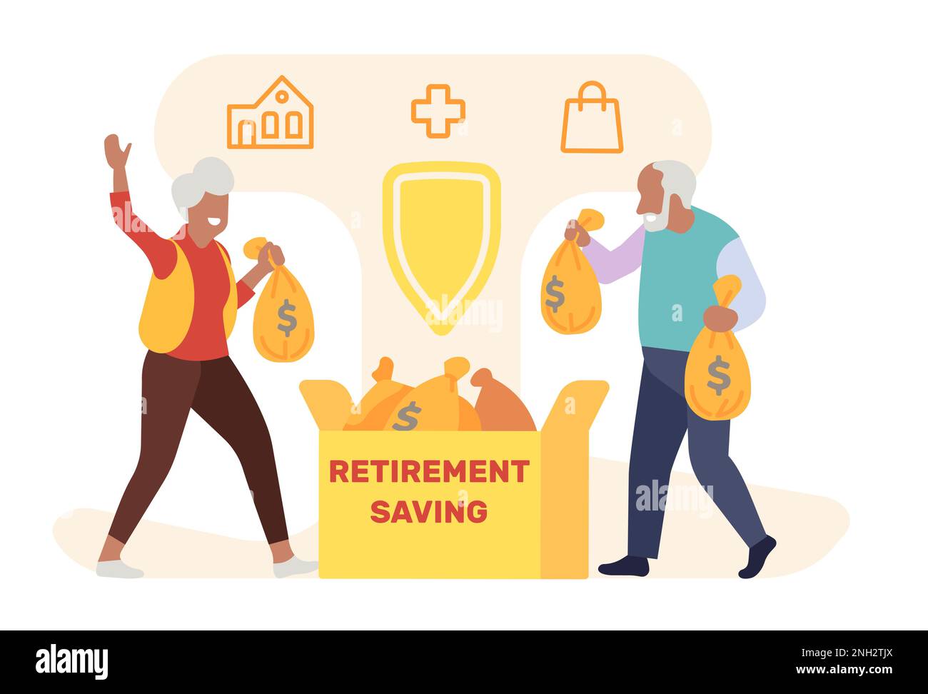 Old money bags hi-res stock photography and images - Alamy