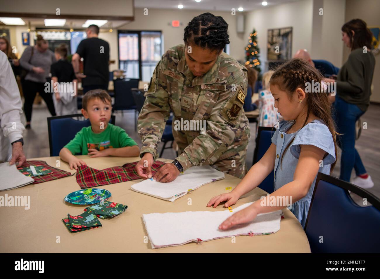 Staff Sgt. Catrecia Stubbs, 7th Component Maintenance Squadron NCO in ...