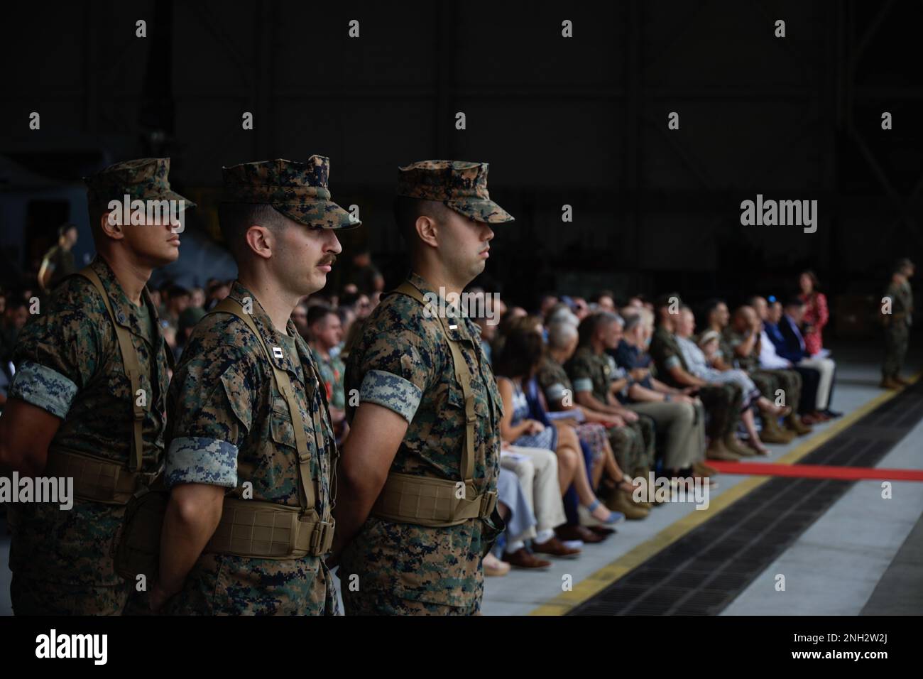 U.S. Marines with Marine Medium Tiltrotor Squadron 268, Marine Aircraft ...