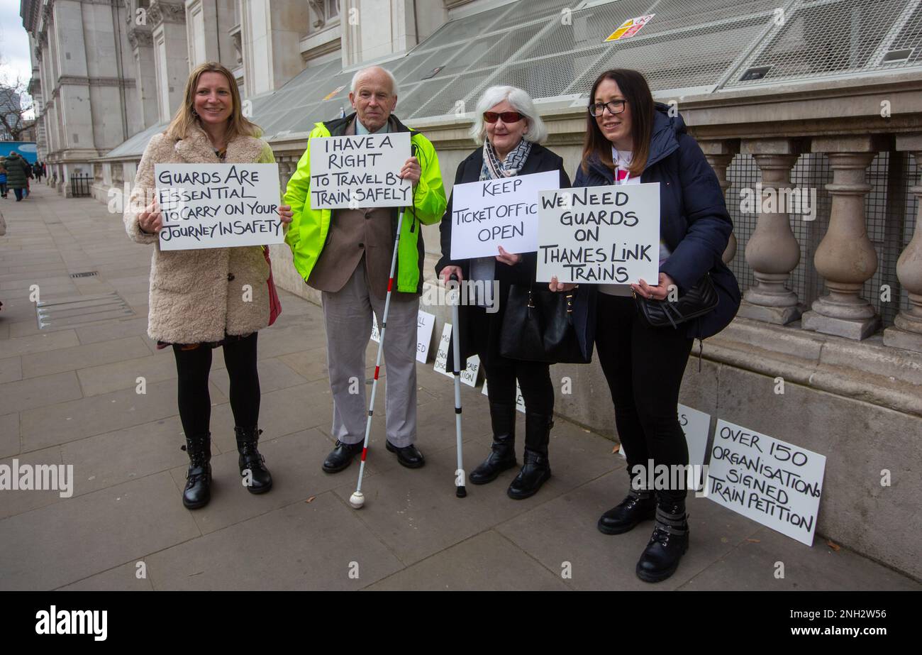 London, England, UK. 20th Feb, 2023. Petition signed by over 150 UK ...