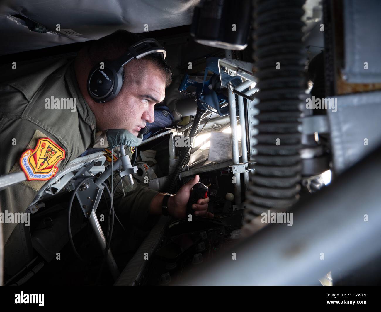 U.S. Air Force Senior Master Sgt. Noa Morse, 203rd Air Refueling ...