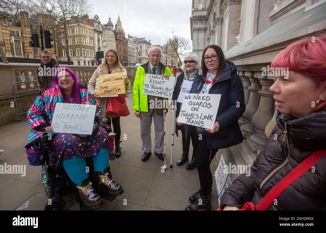 London, England, UK. 20th Feb, 2023. Petition signed by over 150 UK ...