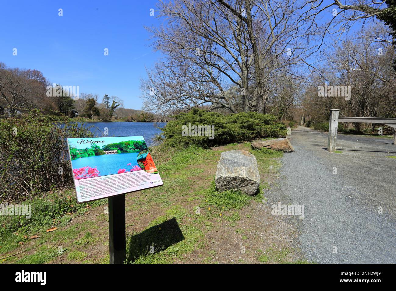 Frank Melville Memorial Park Setauket Long Island New York Stock Photo ...