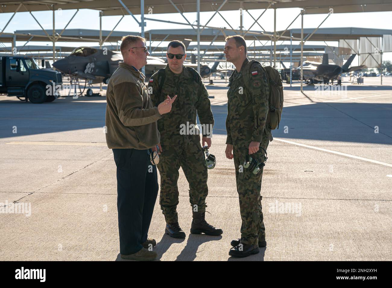 U.S. Air Force Tech. Sgt. Jeremy Buben, 62nd Aircraft Maintenance Unit F-35 Lightning II crew ...