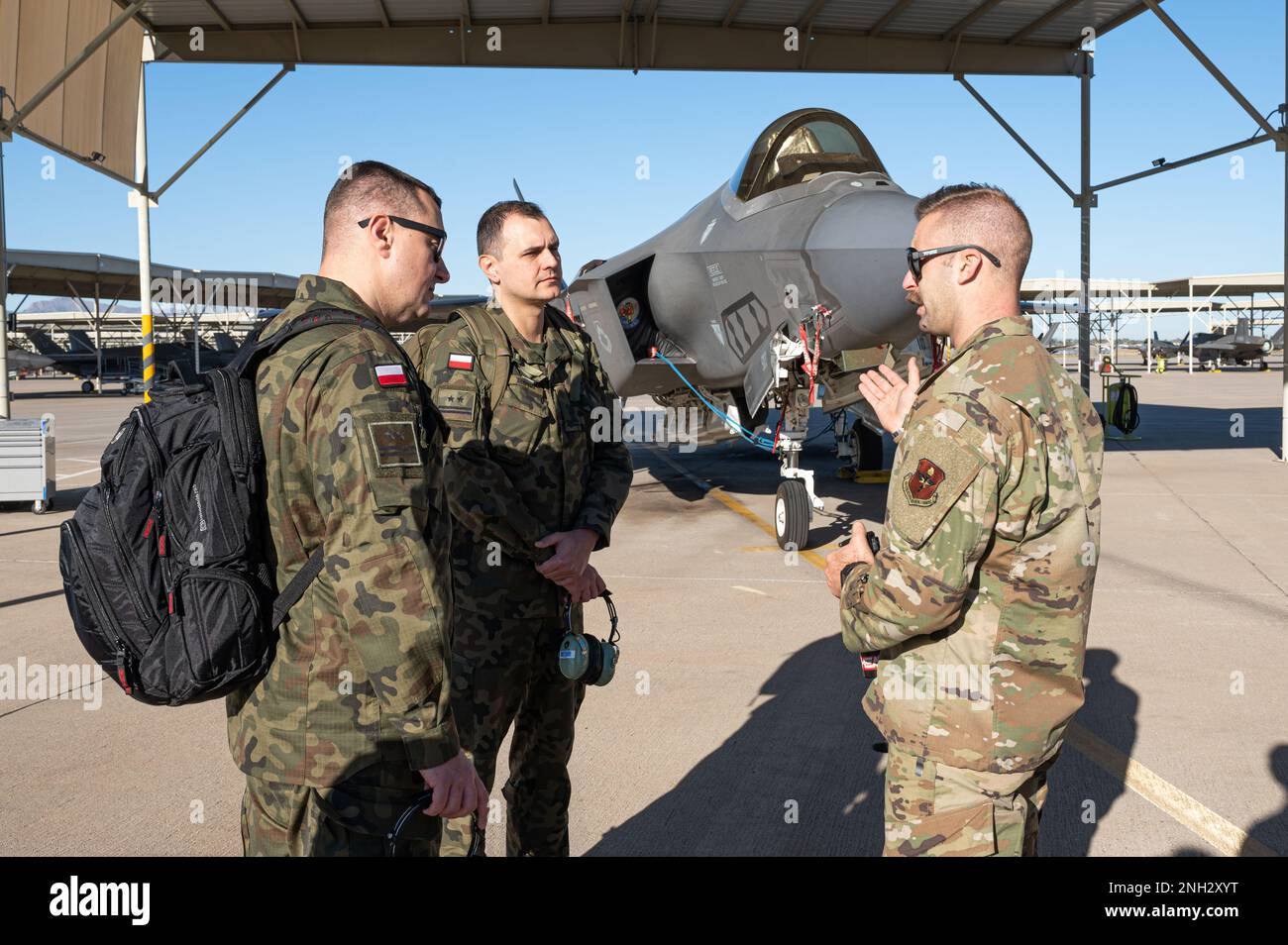 U.S. Air Force Tech. Sgt. Raymond Lemmert, 62nd Aircraft Maintenance Unit F-35 Lightning II crew ...