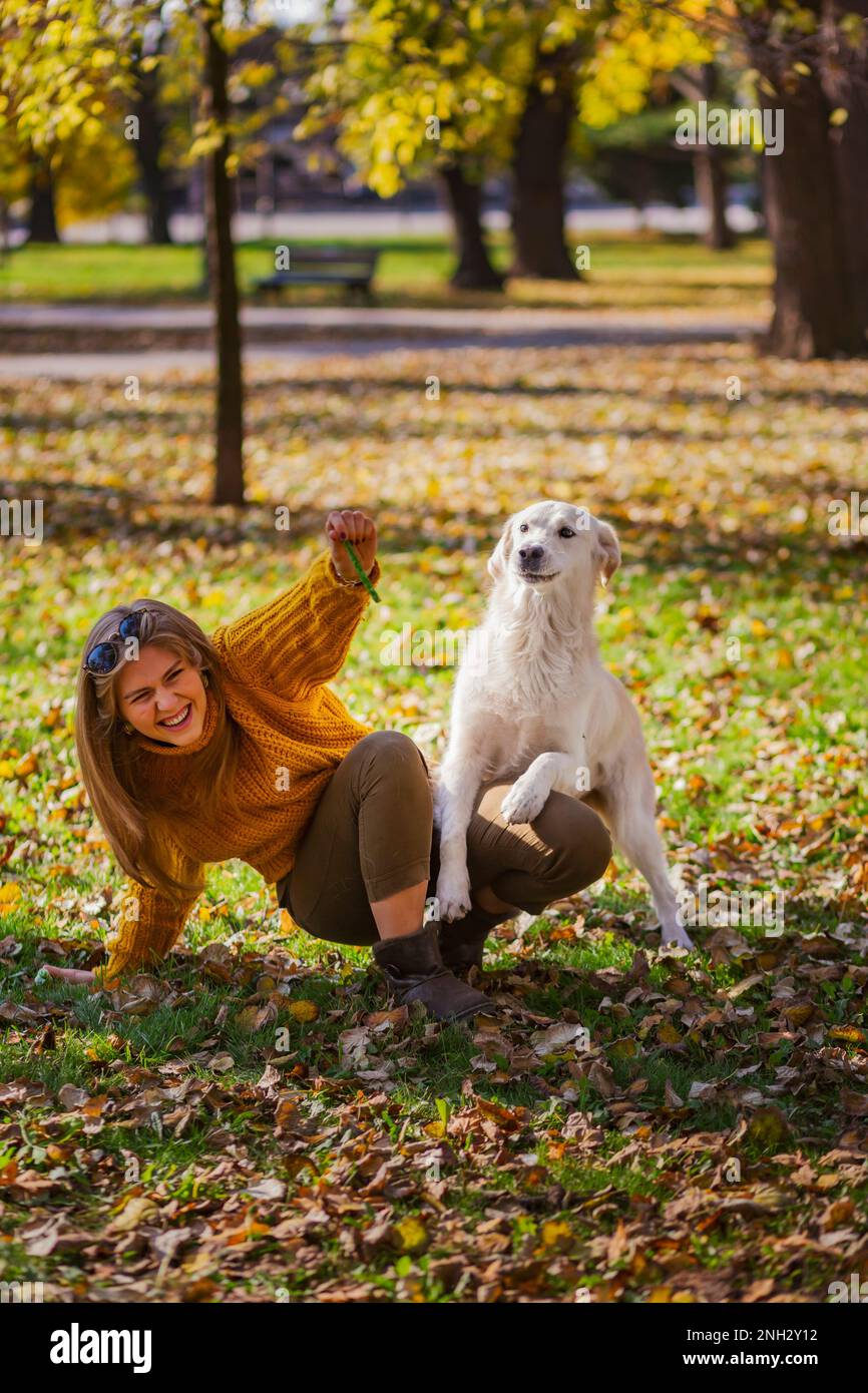 Belgrade, Serbia. November 10th, 2022. Beautiful young woman playing ...