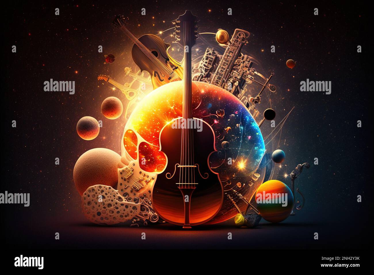 The planets concert hi-res stock photography and images - Alamy