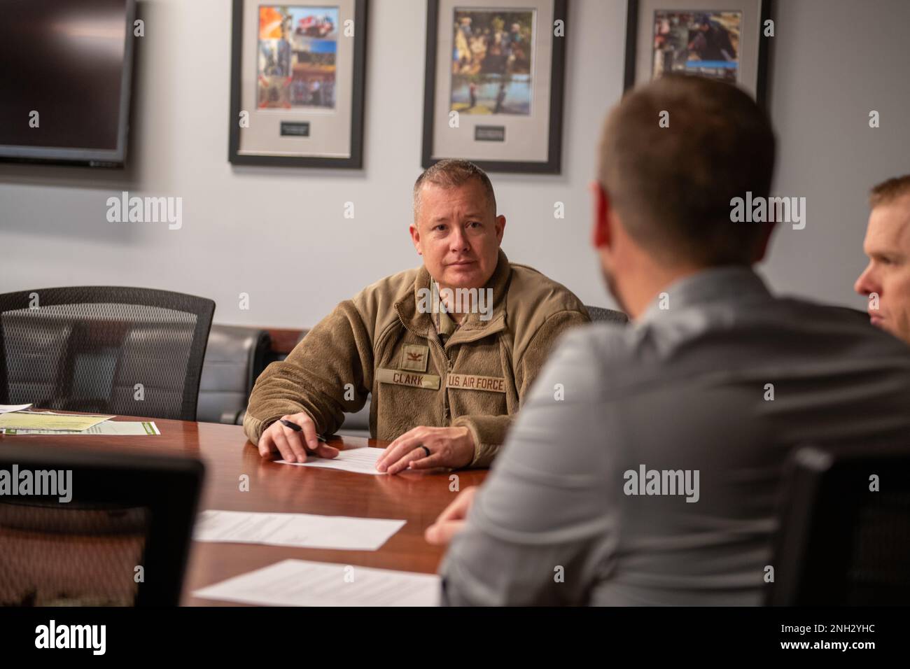 Col. James Clark, Air Force Installation and Mission Support Center ...