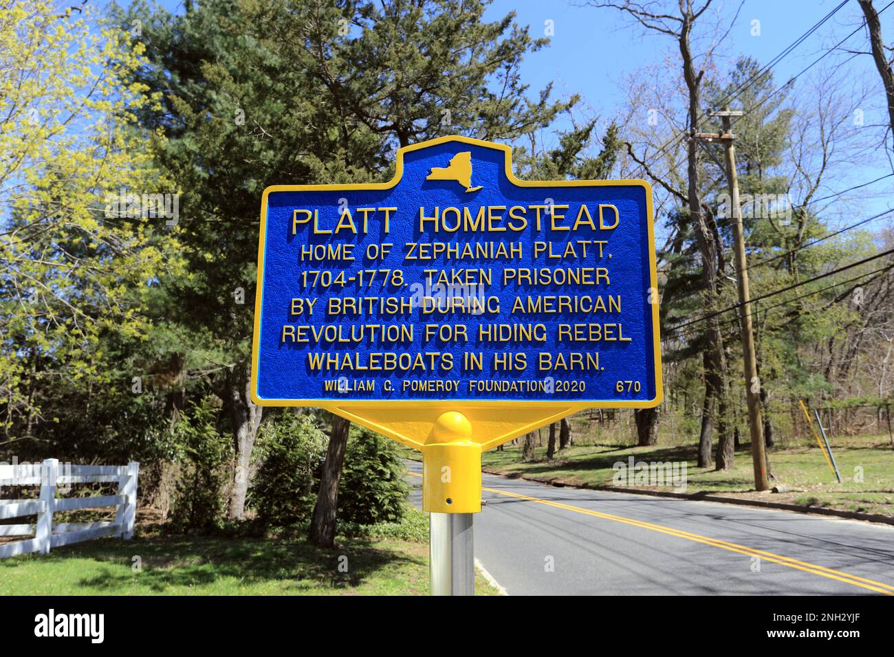Historic Marker Long Island New York Stock Photo Alamy historic-marker-long-island-new-york-stock-photo-alamy