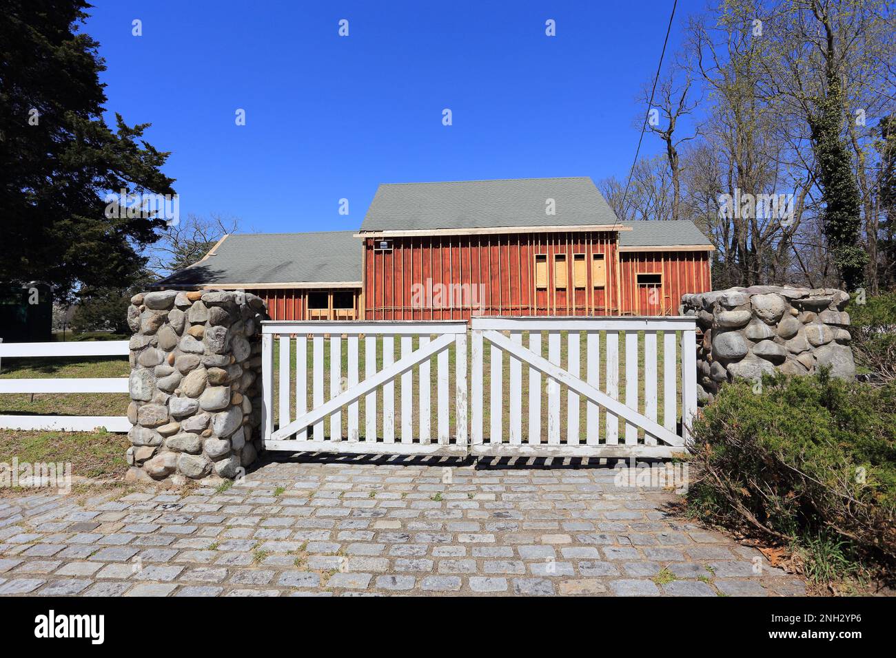 Historic Platt Homestead Smithtown Long Island New York Stock Photo - Alamy