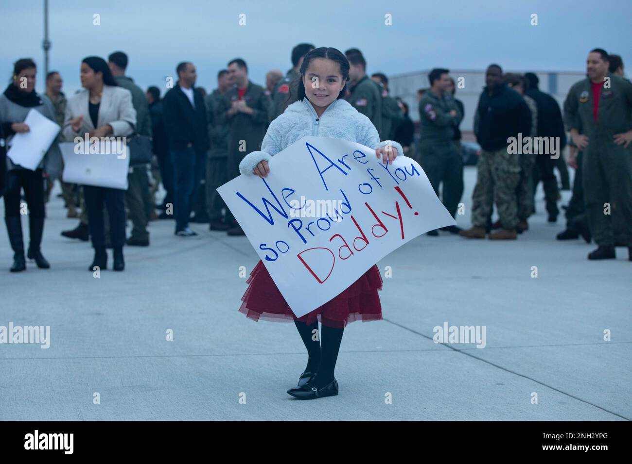 The daughter of Cmdr. Nicklaus “Cheddar Bob” Smith, commanding officer ...