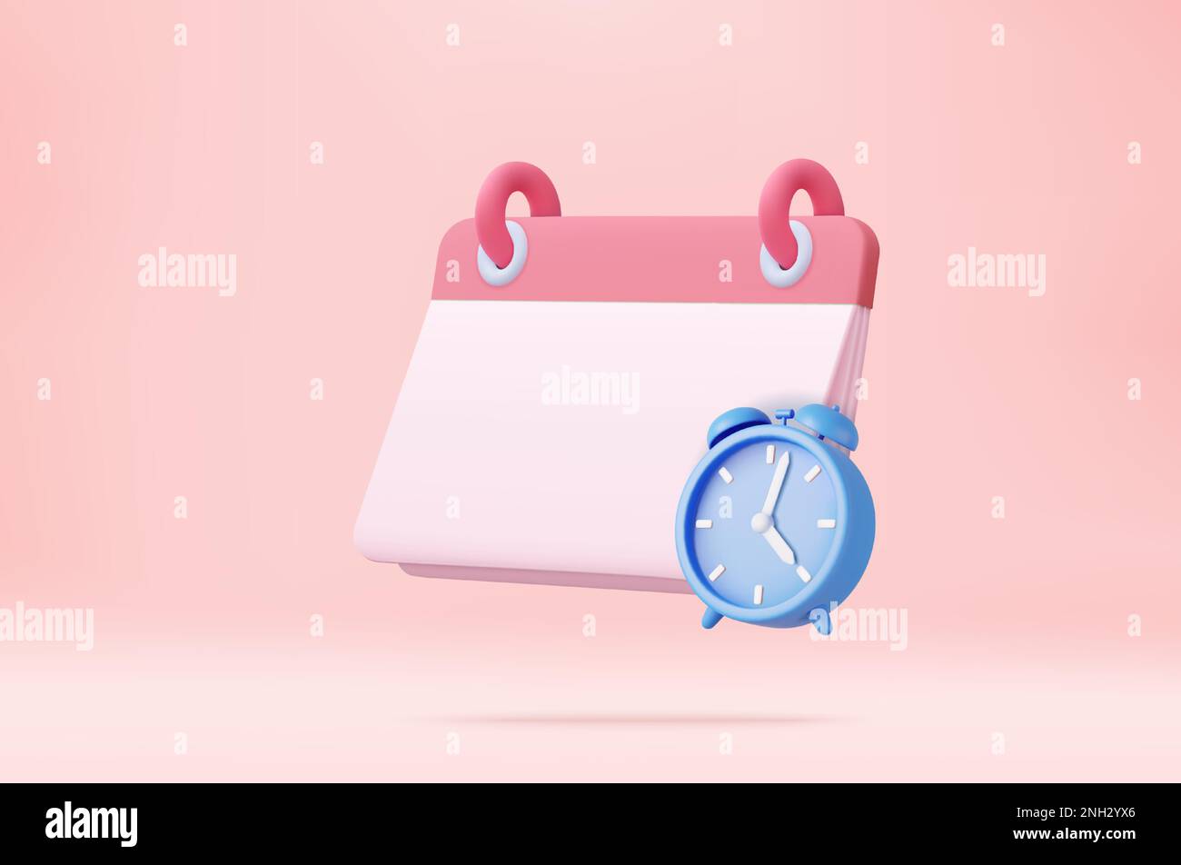 Calendar 3d icon monthly Stock Vector Images - Alamy