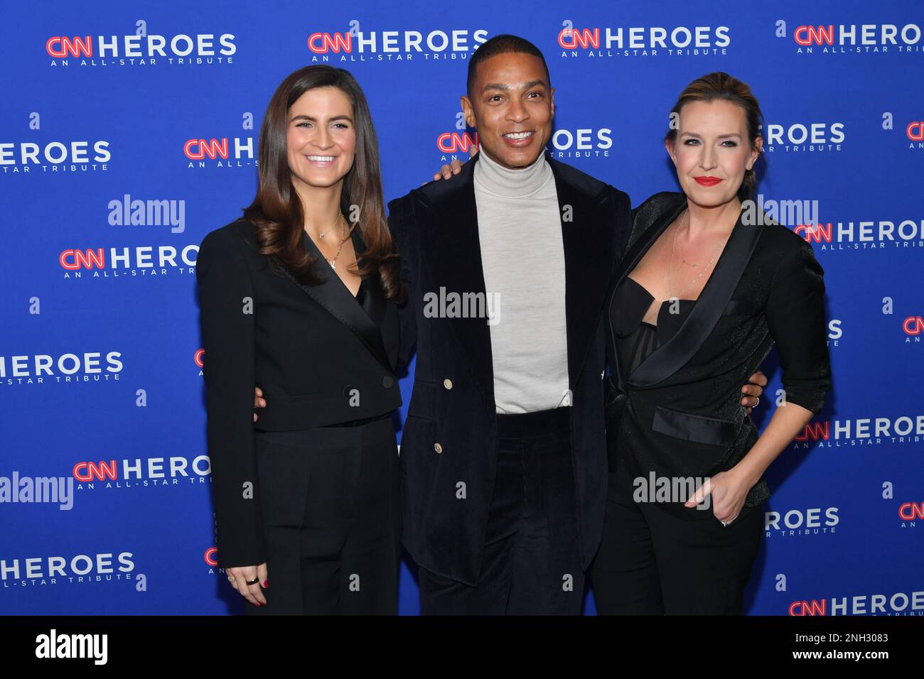 Kaitlan Collins, Don Lemon, and Poppy Harlow attend the 16th annual CNN ...