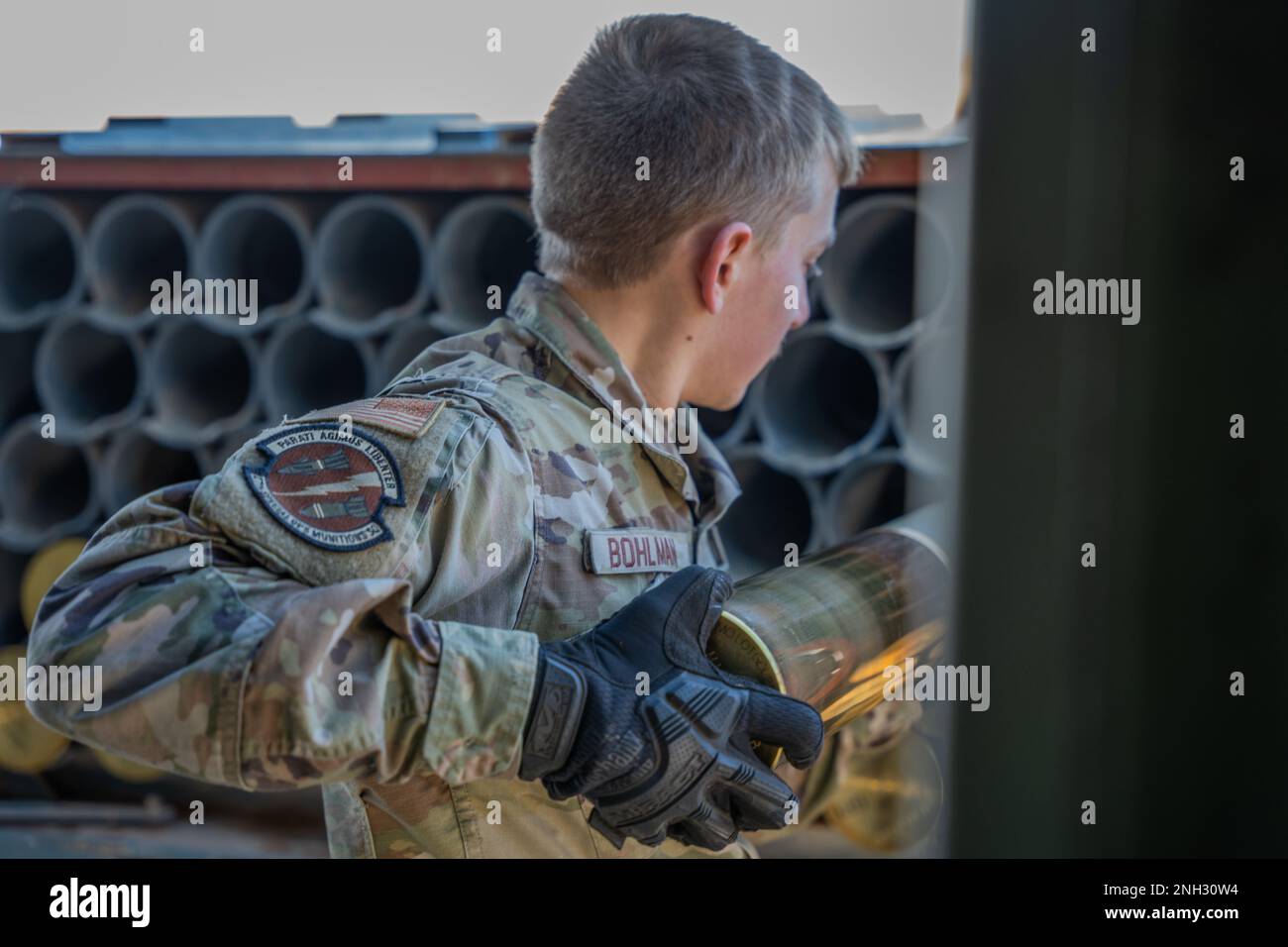 U.S Air Force Airman 1st Class Matthew Bohlman, 27th Special Operations ...