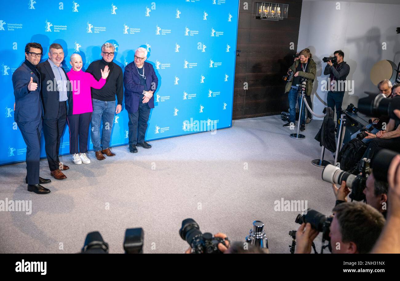 Berlin, Germany. 20th Feb, 2023. Guy Nattiv, director from Israel (l-r ...
