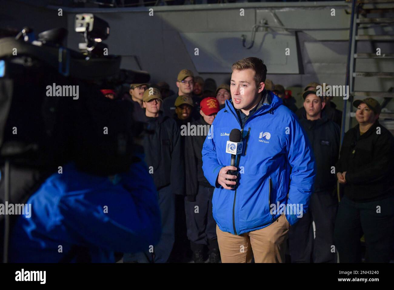 NAVAL STATION NORFOLK (December 9, 2022) – NBC news affiliate WAVY 10 ...