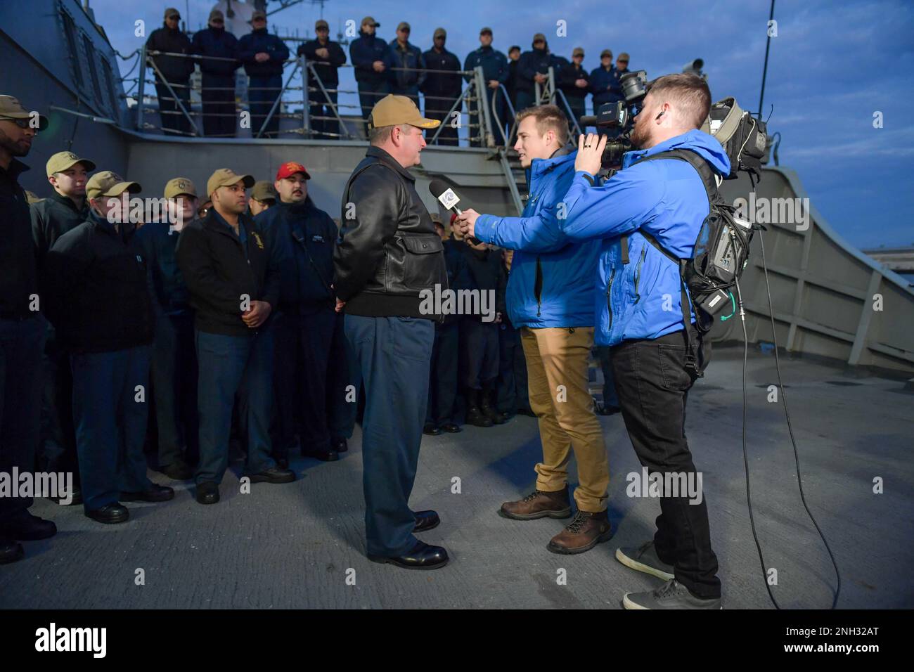 NAVAL STATION NORFOLK (December 9, 2022) – NBC news affiliate WAVY 10 ...