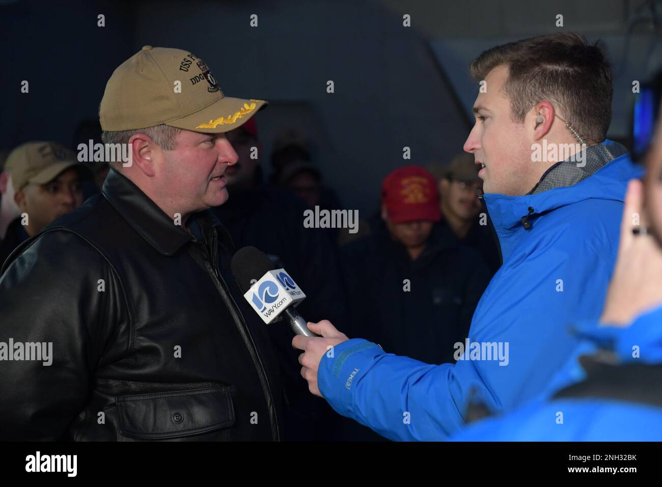 NAVAL STATION NORFOLK (December 9, 2022) – NBC news affiliate WAVY 10 ...