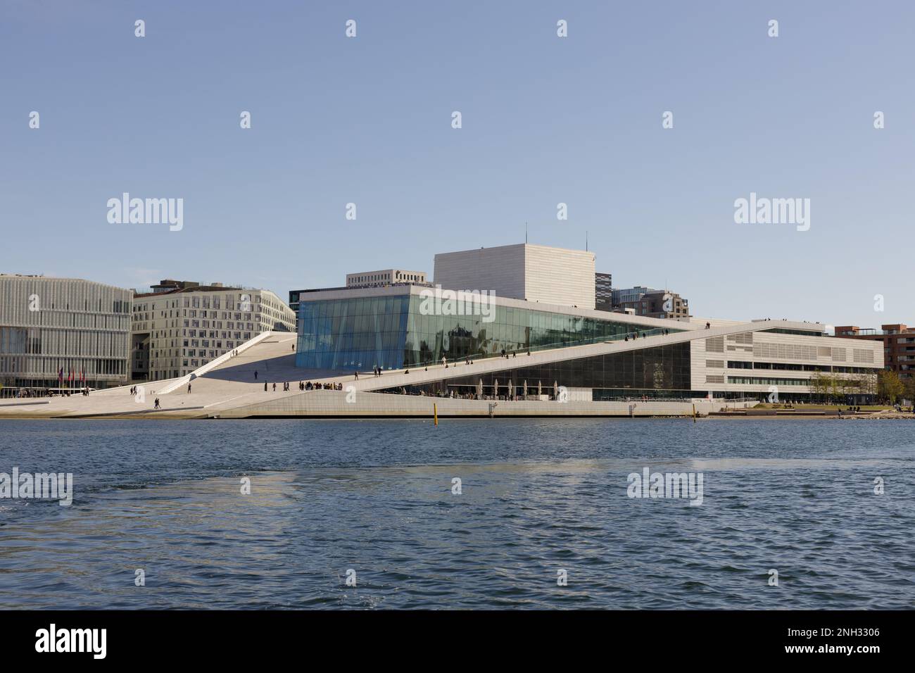 Oslo, Norway. Aprill 30, 2022: Oslo opera house - the home of The ...