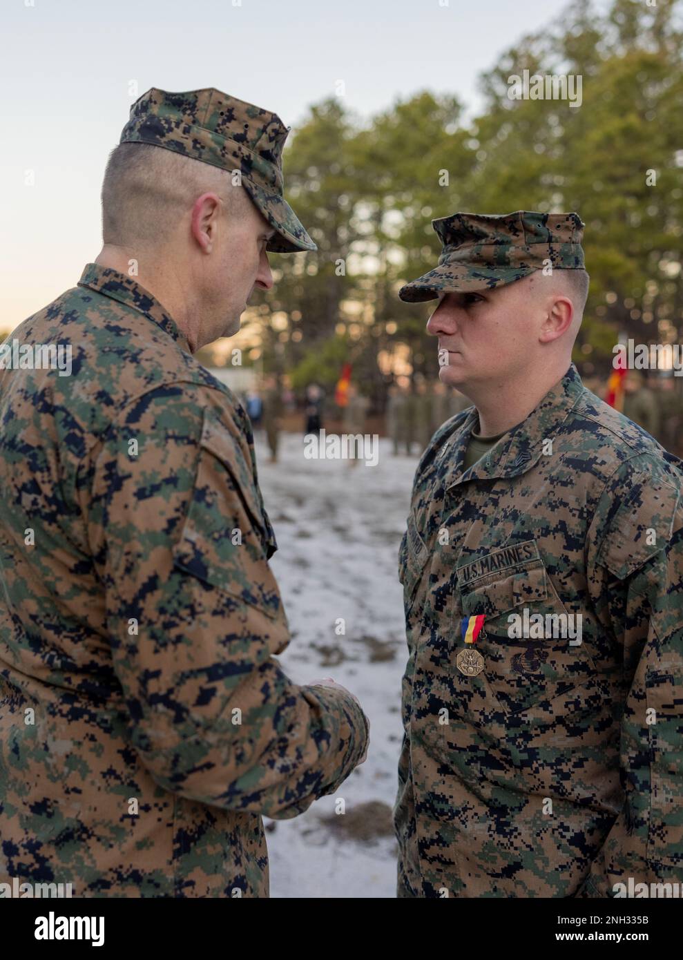 U.S. Marine Corps Brig. Gen. Douglas K. Clark, commanding general of ...