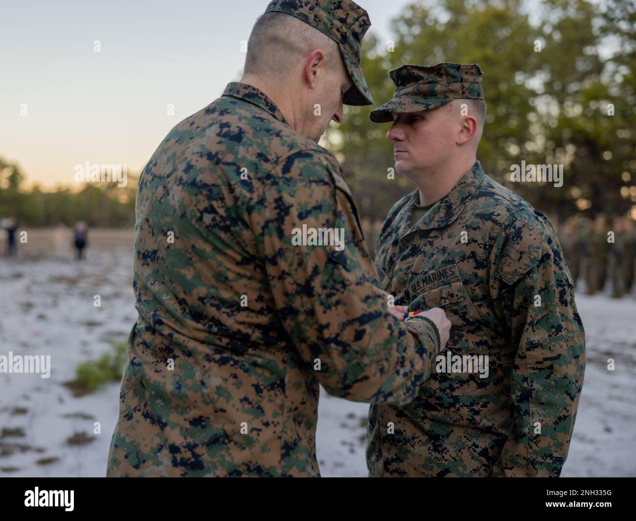 U.S. Marine Corps Brig. Gen. Douglas K. Clark, commanding general of ...