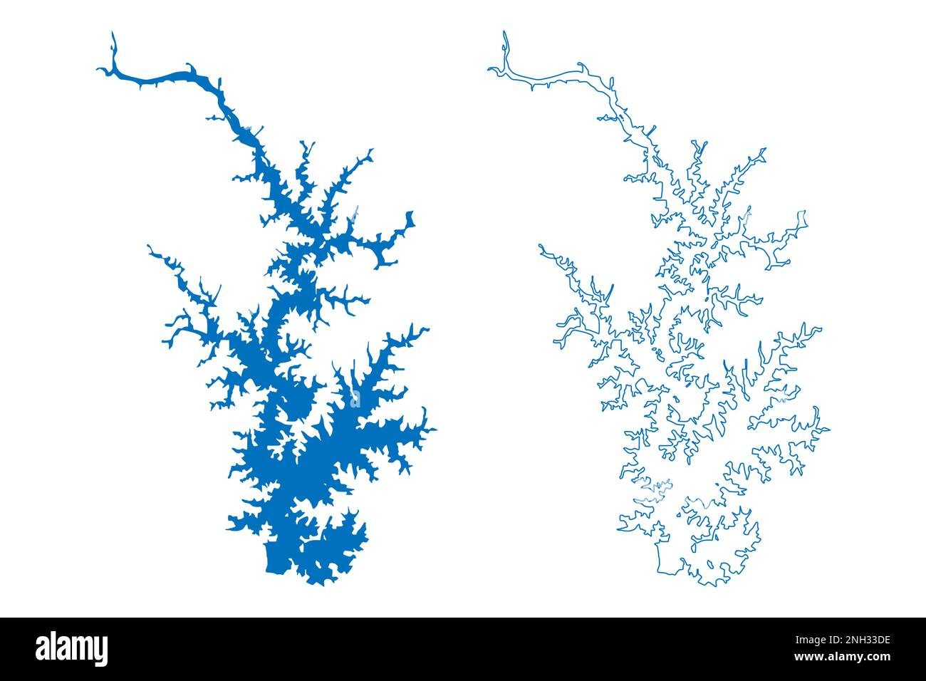 Lake Norman Reservoir (United States of America, North America, us, usa ...
