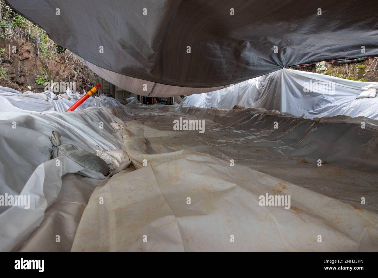 Entrance to Adit Six of Red Hill Bulk Fuel Storage Facility (RHBFSF) at ...