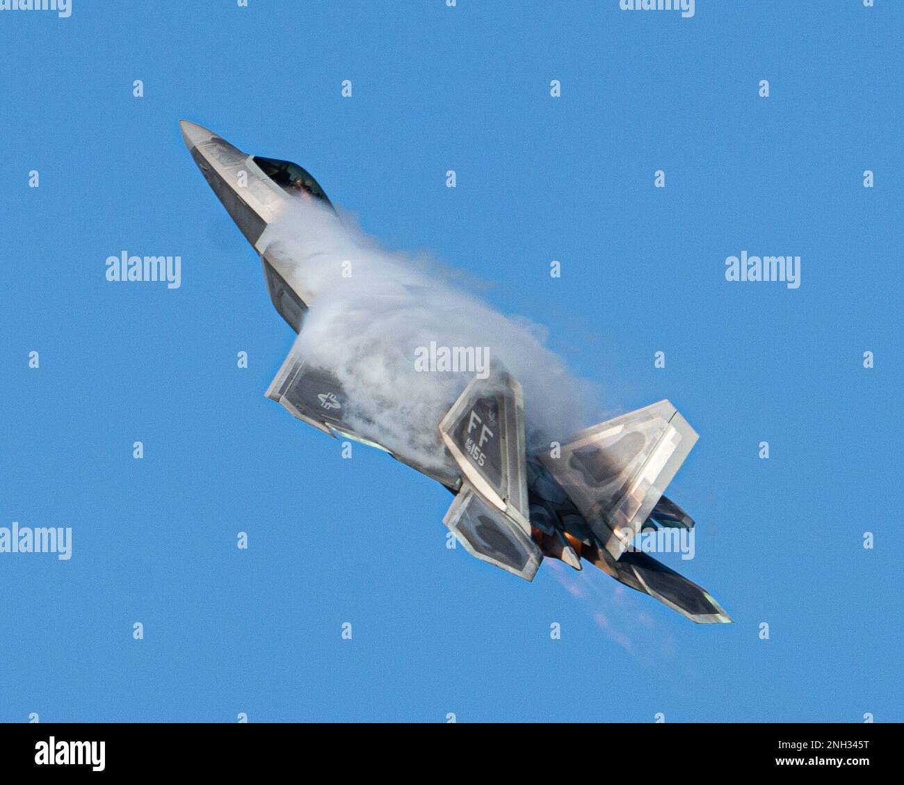 U.S. Air Force Capt. Samuel “RaZZ” Larson, F-22 Raptor Demonstration ...