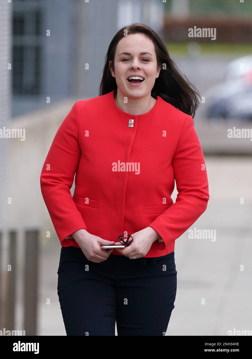 Kate Forbes arrives at BBC studios in Glasgow, she has confirmed she is ...