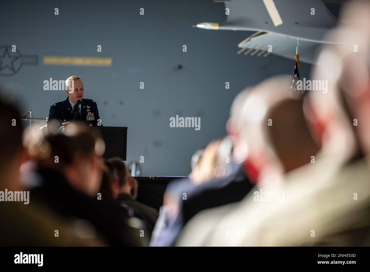 U.S. Air Force Col. Derek Salmi, 60th Air Mobility Wing commander ...