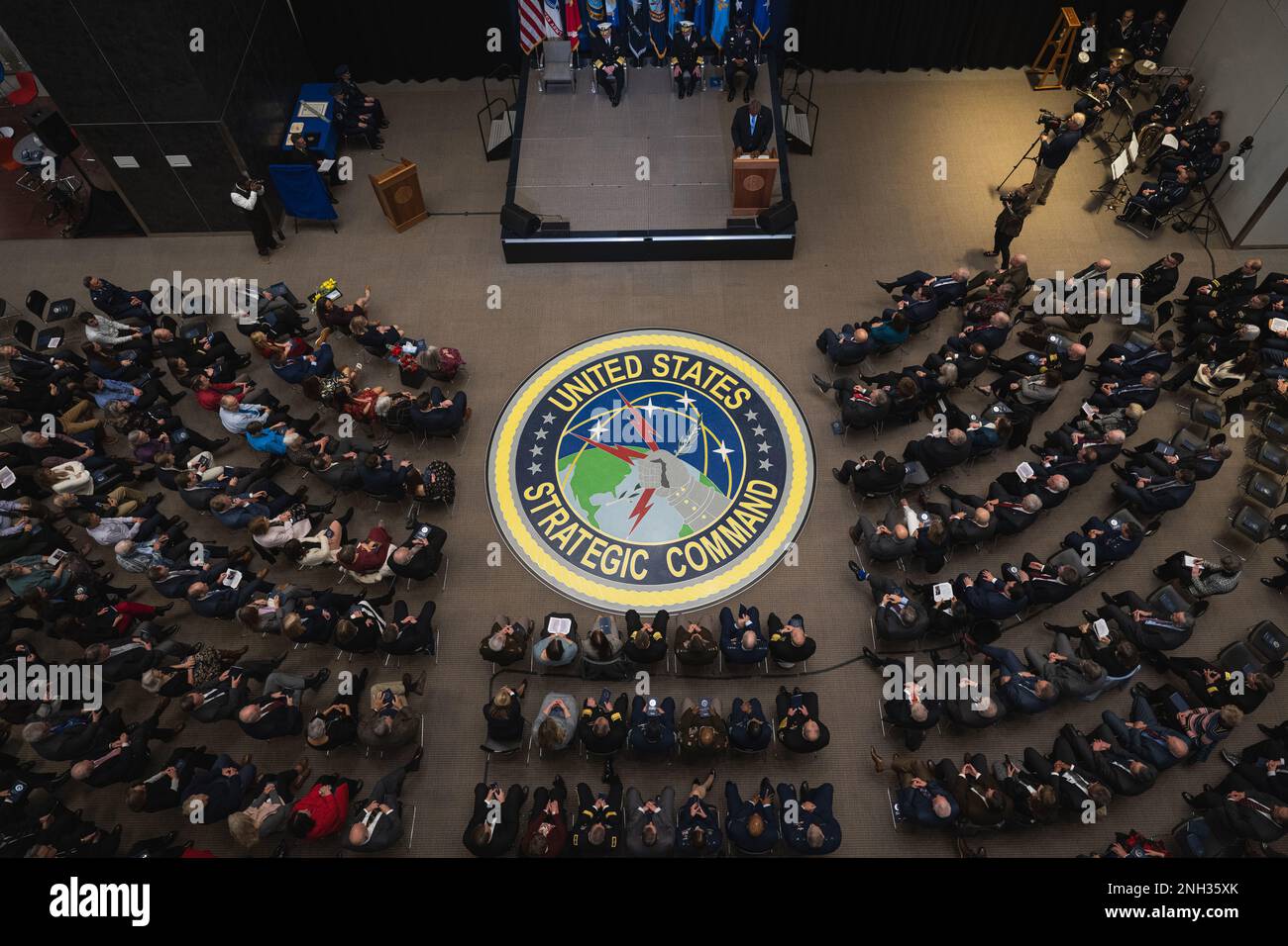 Secretary of Defense Lloyd J. Austin III speaks during the U.S ...