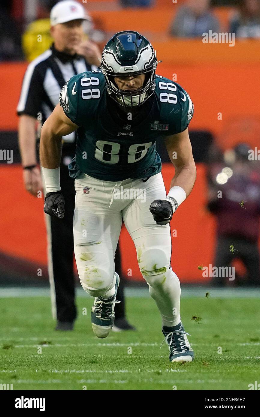 Philadelphia Eagles tight end Dallas Goedert (88) in action against the ...