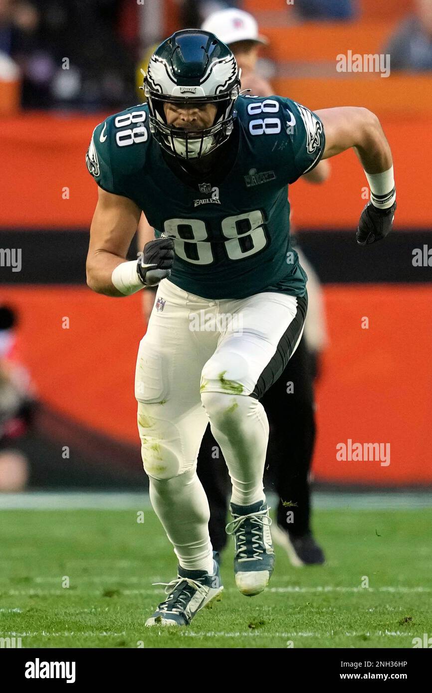 Philadelphia Eagles tight end Dallas Goedert (88) in action against the ...