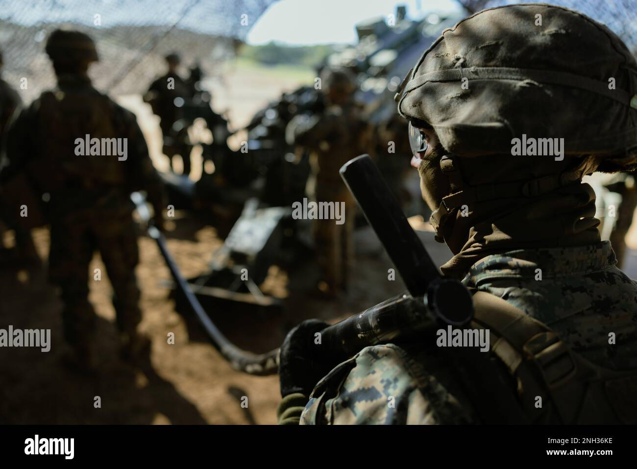 U.S. Marines with India Battery, 1st Battalion, 11th Marine Regiment ...
