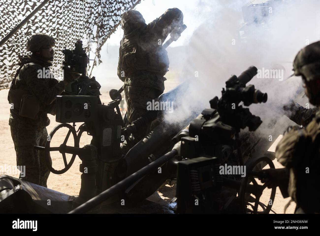U.S. Marines with India Battery, 1st Battalion, 11th Marine Regiment ...