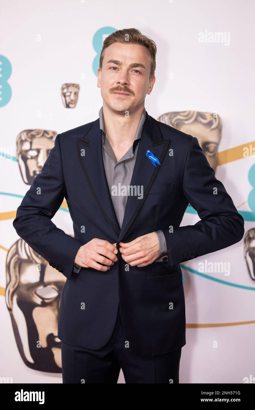 Albrecht Schuch poses for photographers upon arrival at the 76th ...