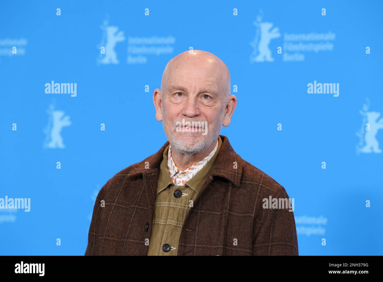 Berlin, Germany. 20th Feb, 2023. Actor John Malkovich arrives for the ...