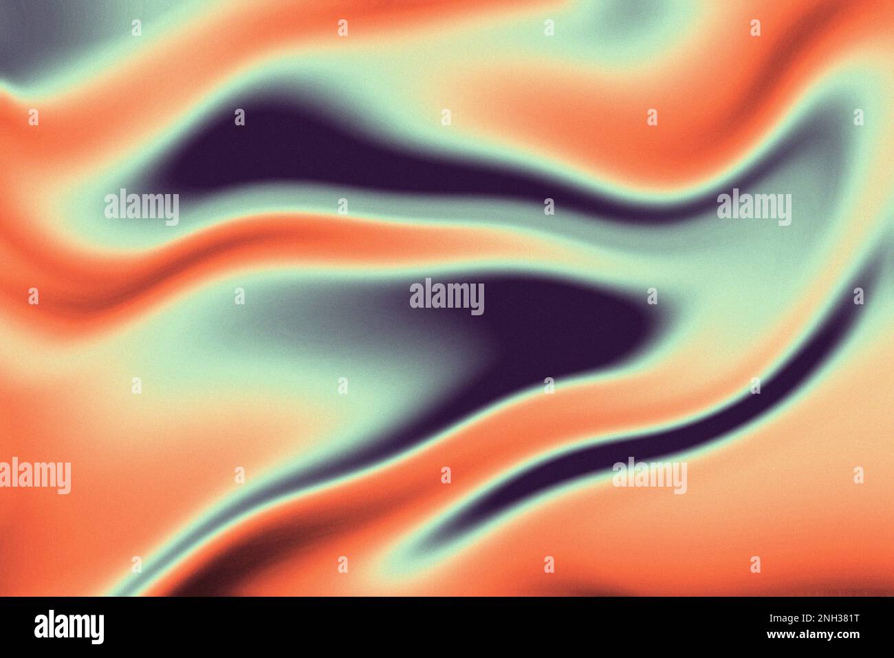 Fire Liquid Iridescent Background. Iridescent chrome wavy gradient ...