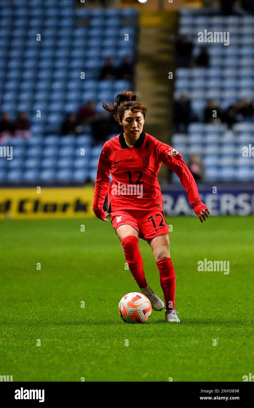 CBS Arena, Coventry, UK. 19th Feb, 2023. Arnold Clark Cup Football ...