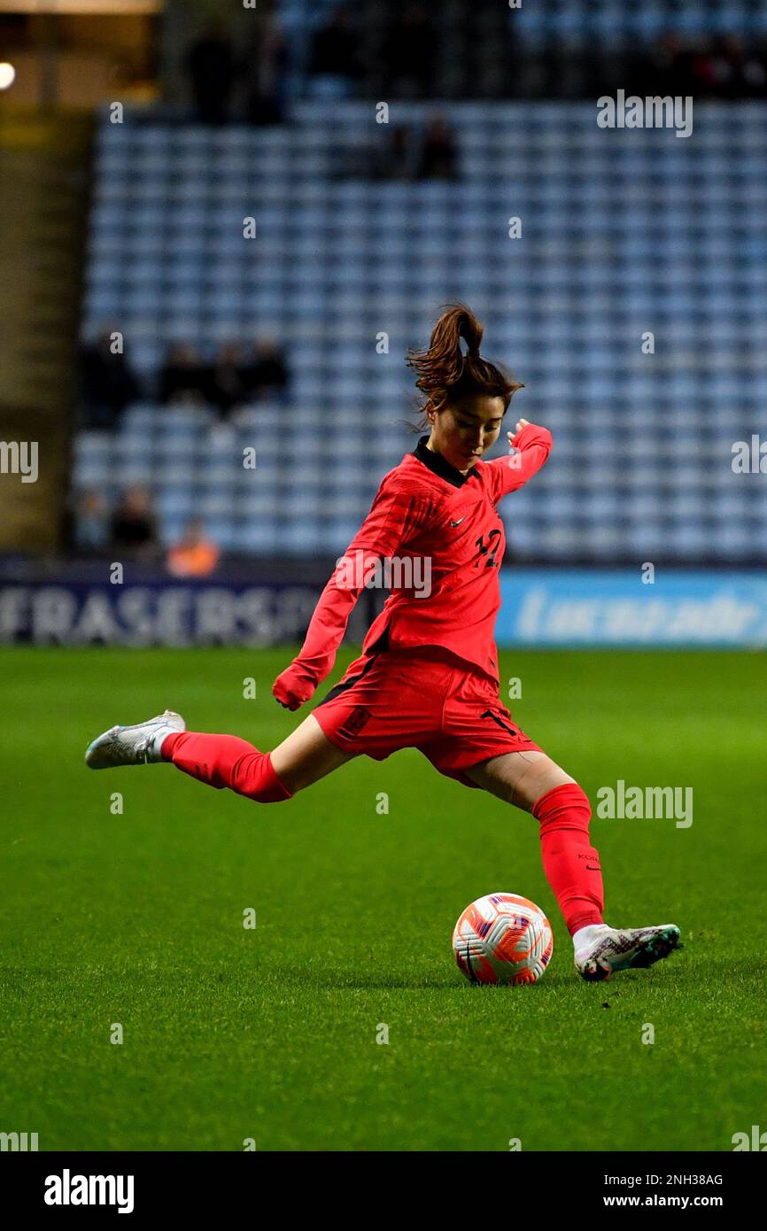 CBS Arena, Coventry, UK. 19th Feb, 2023. Arnold Clark Cup Football ...